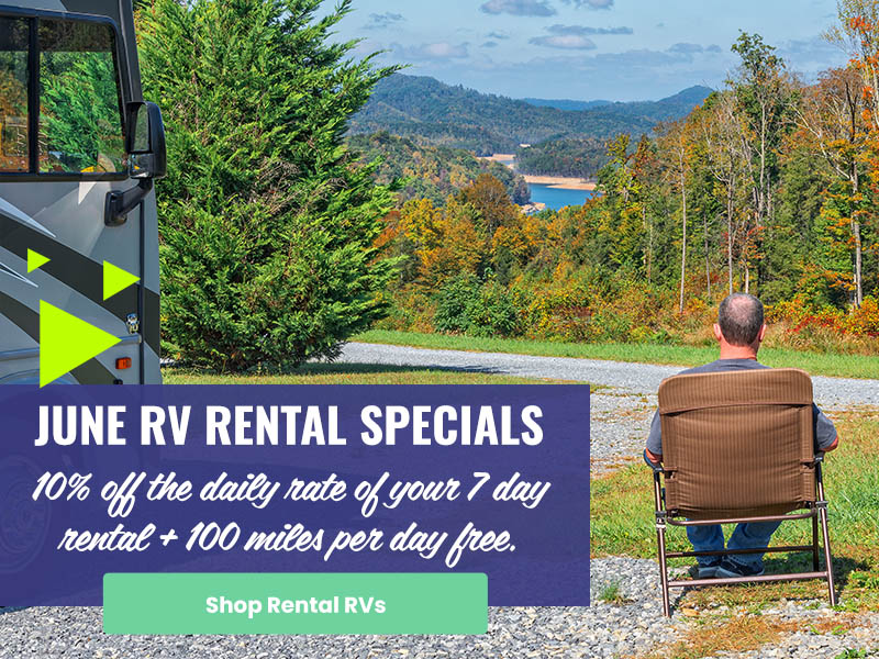 Specials at Ace RV Rentals in VA