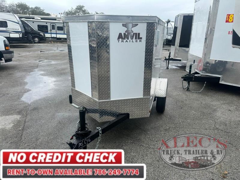 New 2025 AN Anvil Trailer 4 X 6 Enclosed cargo Trailer Cargo Trailer at ...