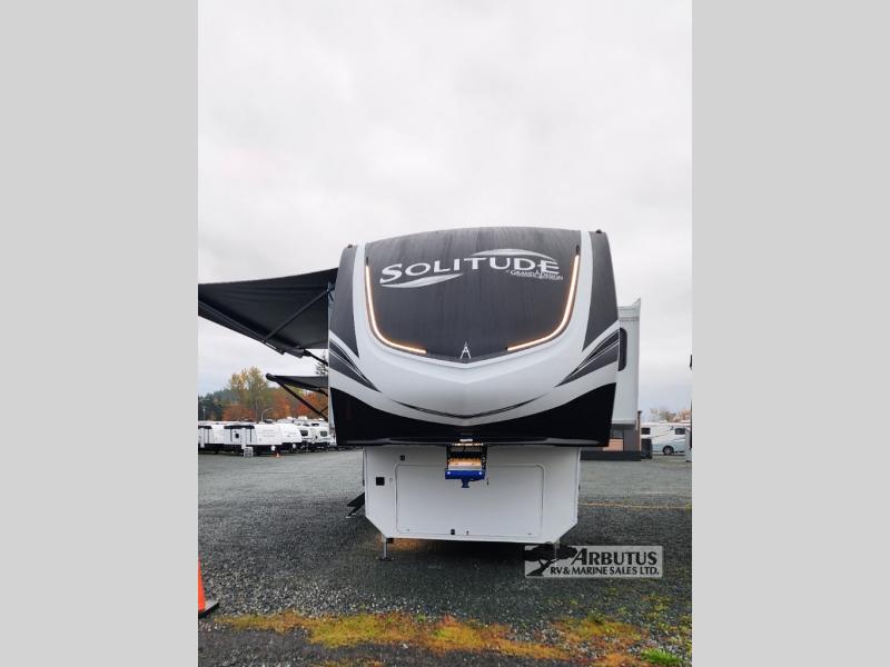 New 2025 Grand Design Solitude 417KB Fifth Wheel at Arbutus RV & Marine ...