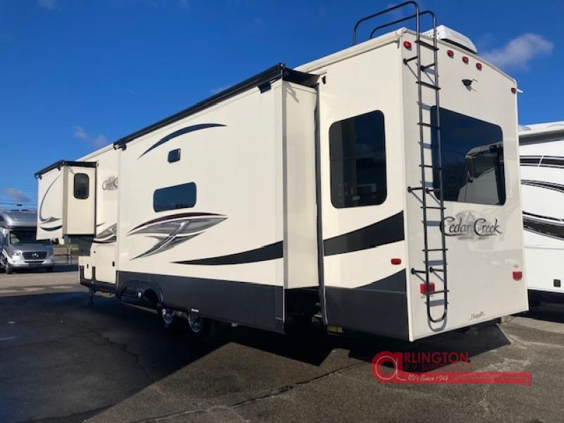 Used 2020 Forest River RV Cedar Creek Hathaway Edition 34IK Fifth Wheel ...