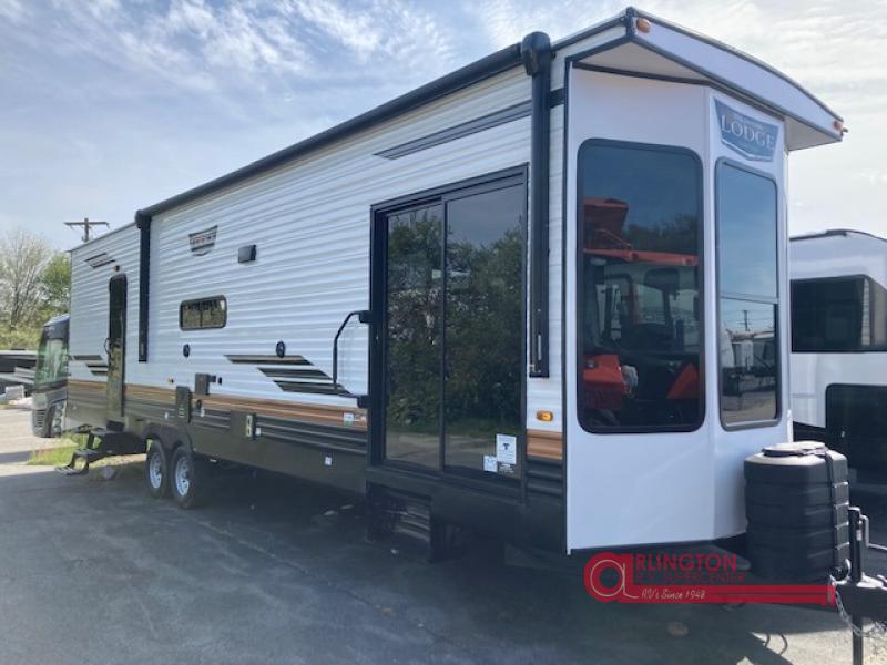 New 2024 Forest River RV Wildwood Lodge 353FLFB Destination Trailer at ...