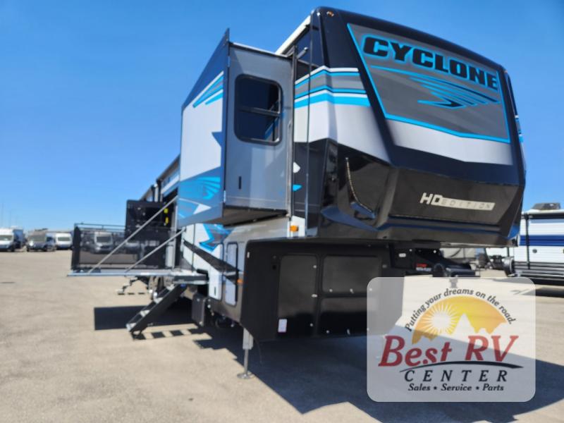 New 2024 Heartland Cyclone 4270 Toy Hauler Fifth Wheel at Best RV ...