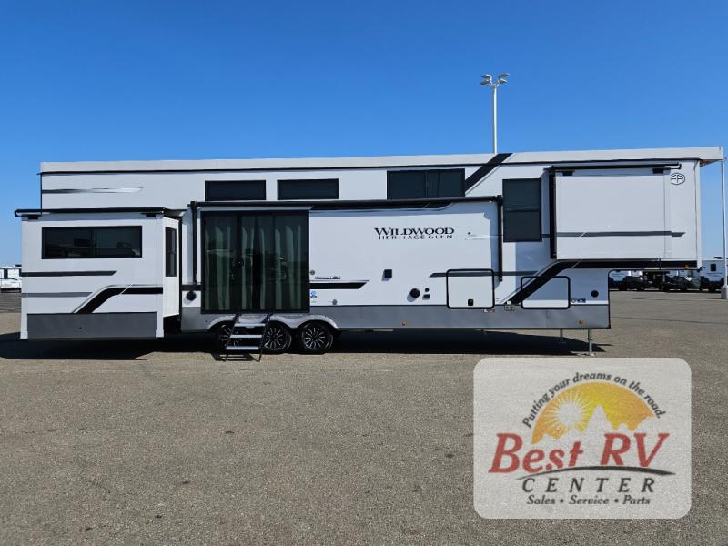 New 2025 Forest River RV Wildwood Heritage Glen ROOST43 Fifth Wheel at ...