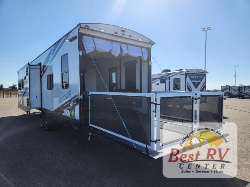 New 2024 Heartland Torque T333 Toy Hauler Travel Trailer at Best RV ...