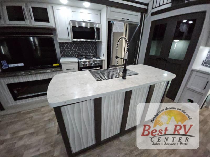 New 2025 CrossRoads RV Hampton HP375DBL Destination Trailer at Best RV ...