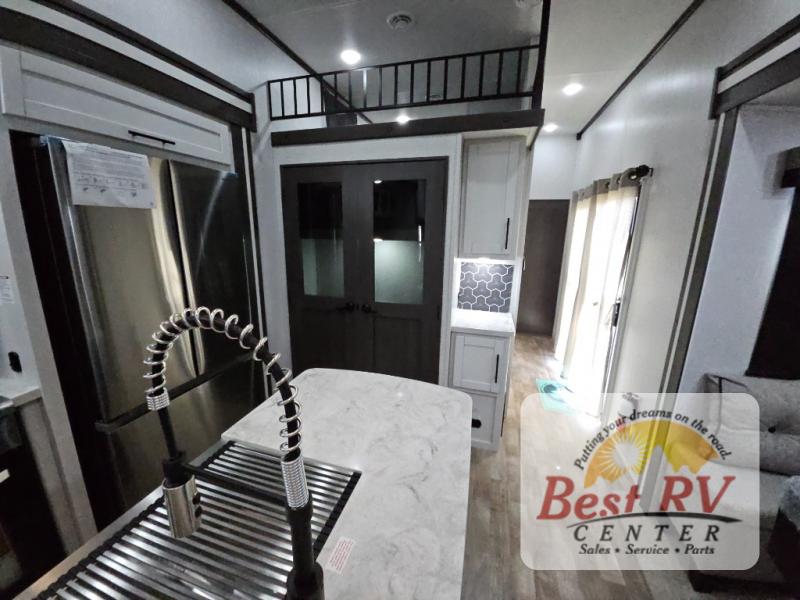 New 2025 CrossRoads RV Hampton HP375DBL Destination Trailer at Best RV ...