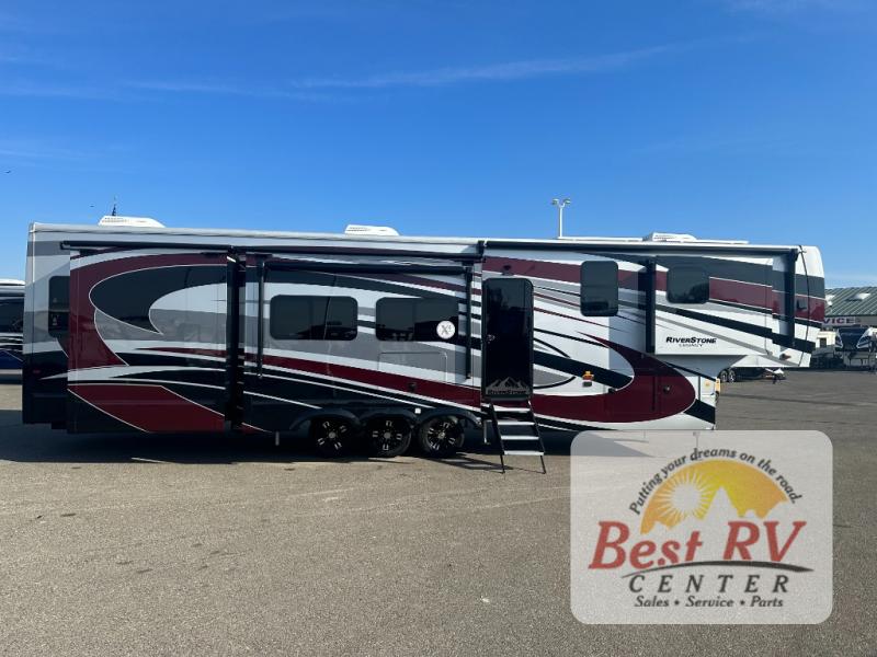 New 2024 Forest River RV RiverStone 442MC Fifth Wheel at Best RV Center ...