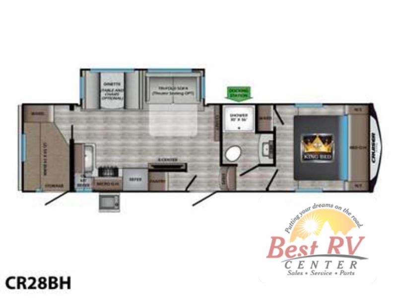 New 2023 CrossRoads RV Cruiser Aire CR28BH Fifth Wheel at Best RV ...