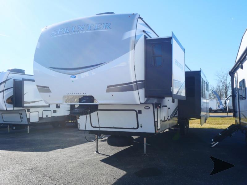 New 2024 Keystone RV Sprinter Limited 3810QBS Fifth Wheel at Bish's RV ...