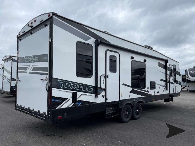 New 2024 Heartland Torque T285 Toy Hauler Travel Trailer at Bish's RV ...