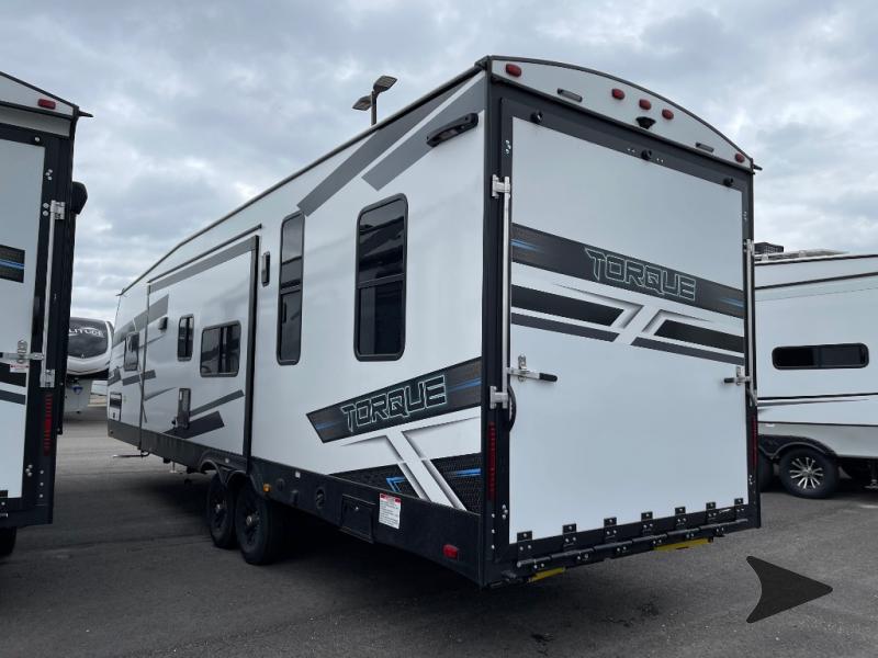 New 2024 Heartland Torque T285 Toy Hauler Travel Trailer at Bish's RV ...