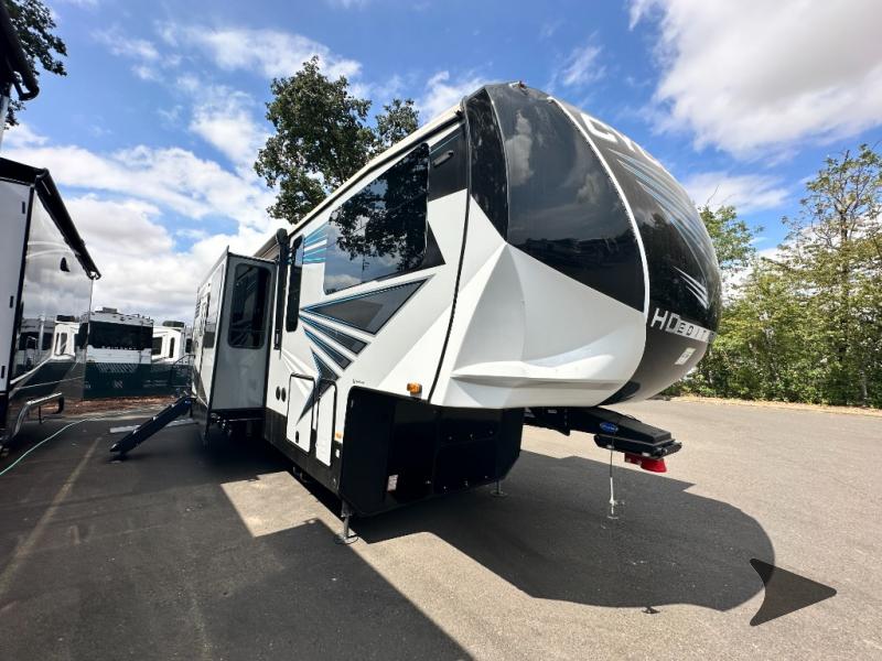Used 2022 Heartland Cyclone 4006 Toy Hauler Fifth Wheel at Bish's RV ...