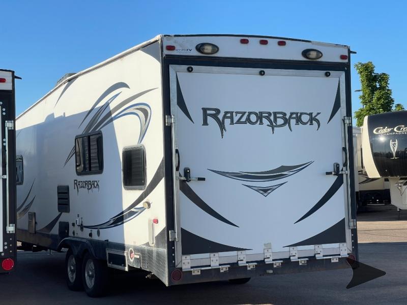 Used 2014 Dutchmen RV Razorback 2550 Toy Hauler Travel Trailer at Bish ...