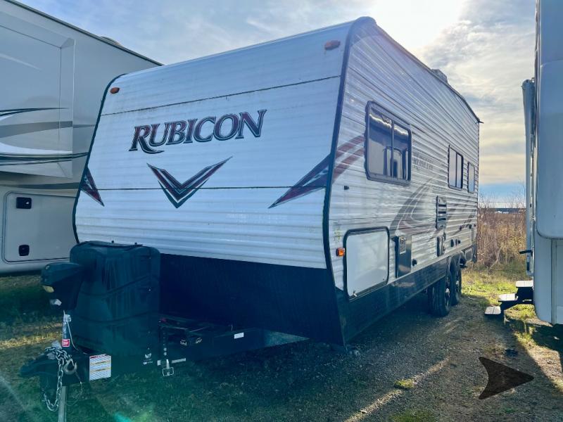 Used 2018 Dutchmen RV Rubicon 2100 Toy Hauler Travel Trailer at Bish's ...