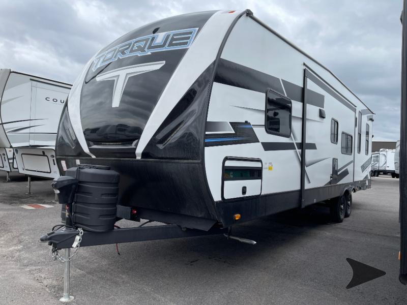 New 2024 Heartland Torque T285 Toy Hauler Travel Trailer at Bish's RV ...