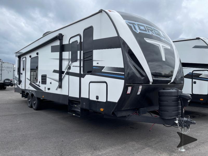 New 2024 Heartland Torque T285 Toy Hauler Travel Trailer at Bish's RV ...