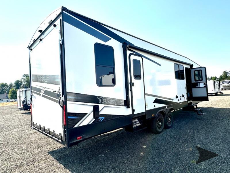 New 2025 Heartland Torque T333 Toy Hauler Travel Trailer at Bish's RV ...