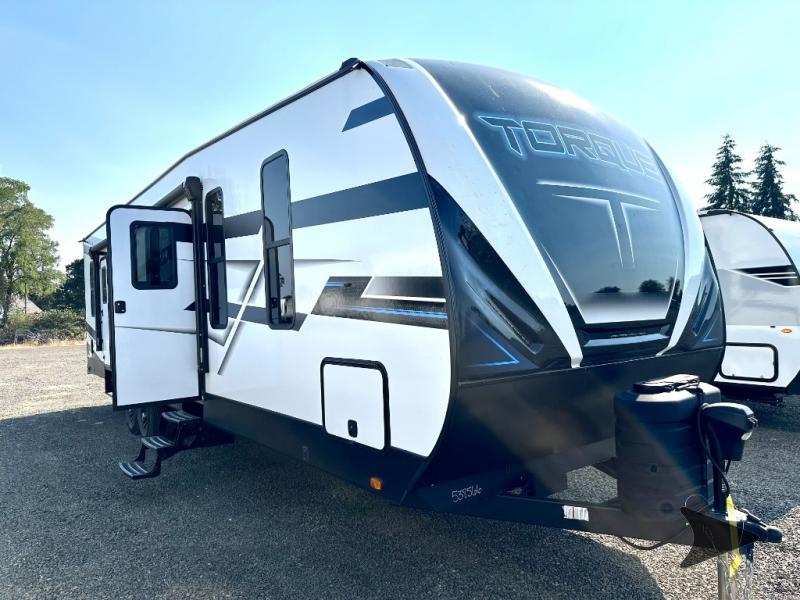 New 2025 Heartland Torque T333 Toy Hauler Travel Trailer at Bish's RV ...