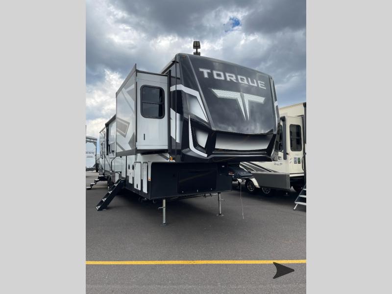Used 2023 Heartland Torque 371 Toy Hauler Fifth Wheel at Bish's RV ...