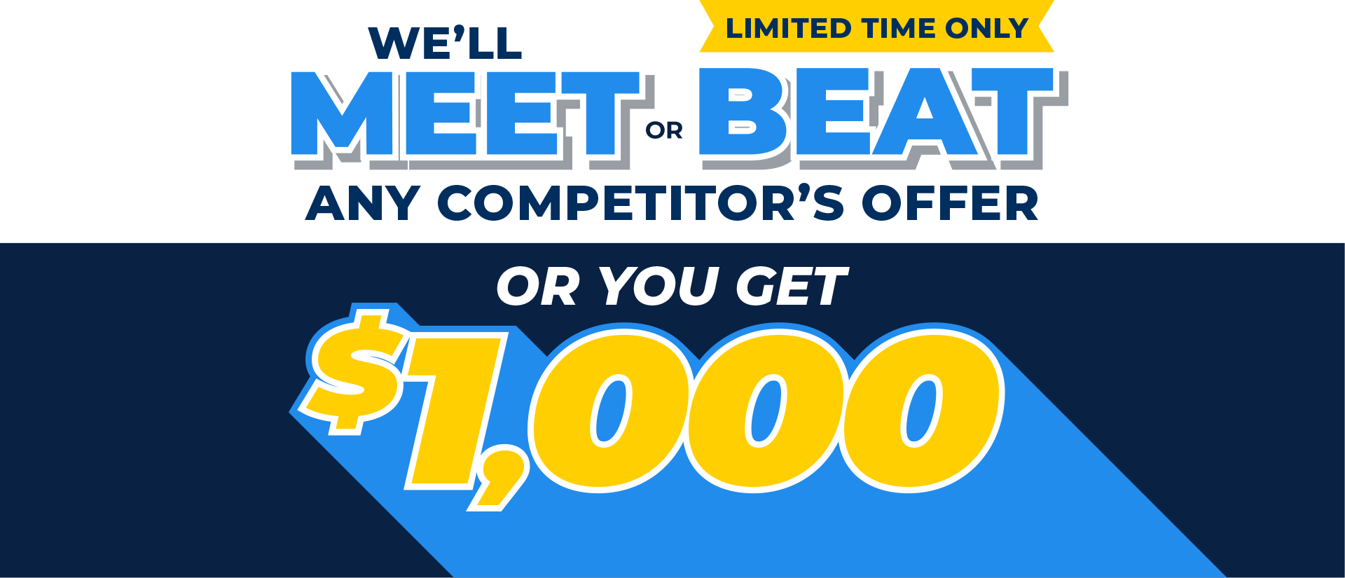 Meet or Beat | Blue Compass RV