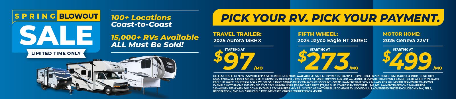 RV Dealerships in Washington | Blue Compass RV