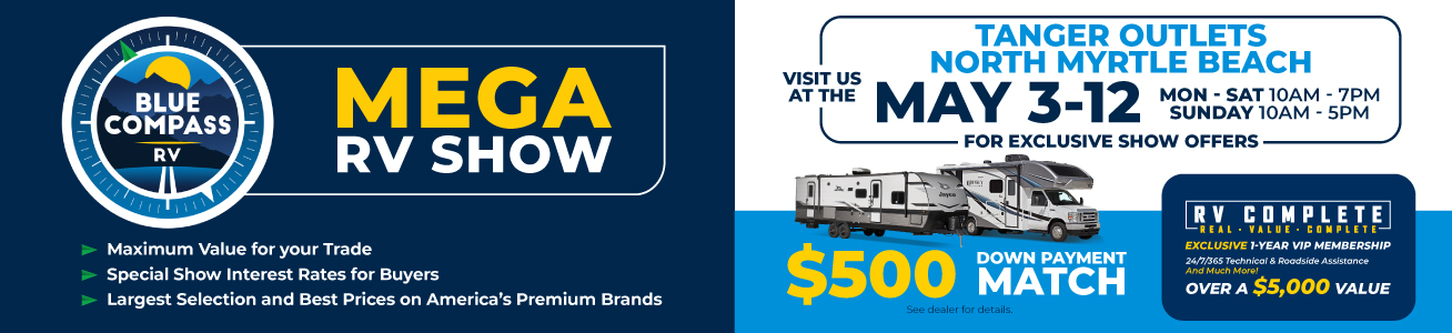 North Myrtle Beach, South Carolina RV Dealership | Blue Compass RVs for ...