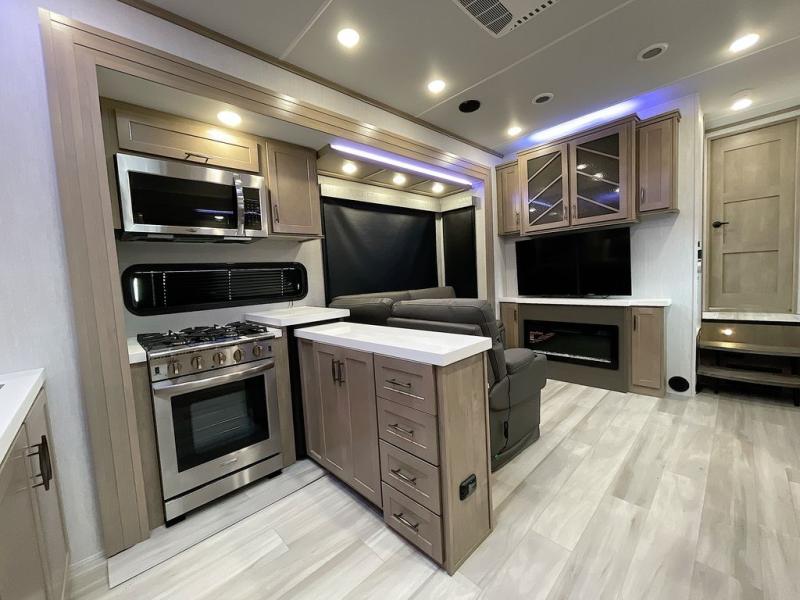 New 2024 Grand Design Momentum M-Class 344M Toy Hauler Fifth Wheel at ...