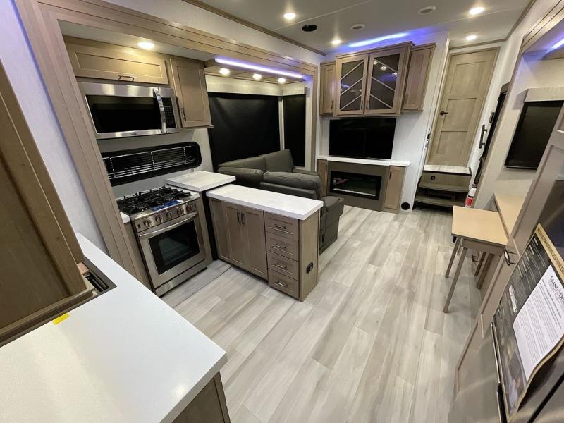 New 2024 Grand Design Momentum M-Class 344M Toy Hauler Fifth Wheel at ...