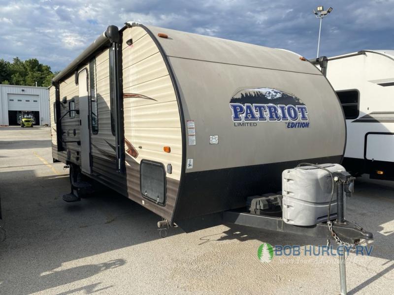 Used 2016 Forest River RV Patriot Edition 22RR Toy Hauler Travel ...