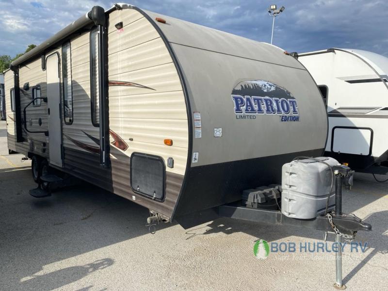 Used 2016 Forest River RV Patriot Edition 22RR Toy Hauler Travel ...