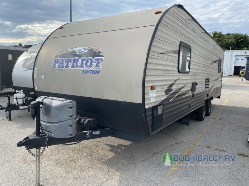 Used 2016 Forest River RV Patriot Edition 22RR Toy Hauler Travel ...