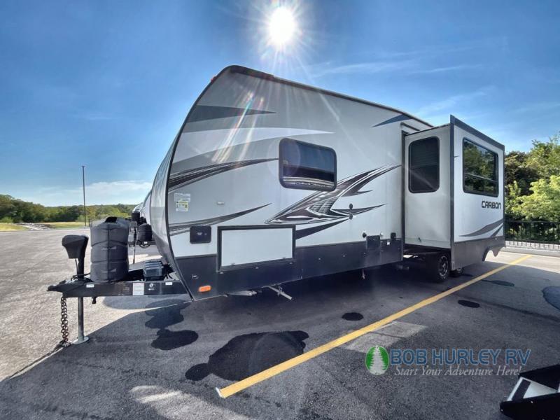 Used 2018 Keystone RV Carbon 337 Toy Hauler Travel Trailer at Bob ...