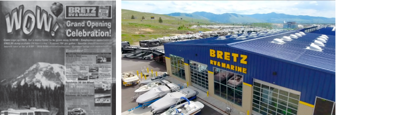Bretz RV Timeline | Bretz RV & Marine