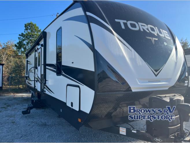 Used 2020 Heartland Torque TQ T32 Toy Hauler Travel Trailer at Brown's ...