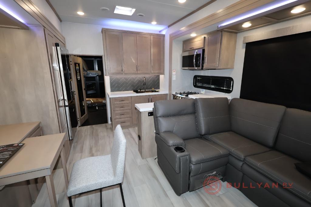 New 2025 Grand Design Momentum M-Class 344M Toy Hauler Fifth Wheel at ...