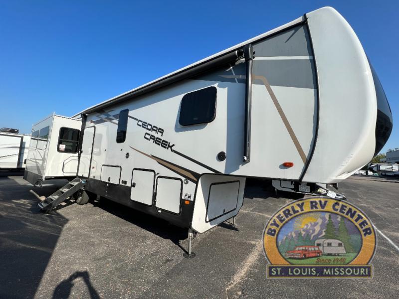 Used 2022 Forest River RV Cedar Creek 377BH Fifth Wheel at Byerly RV ...