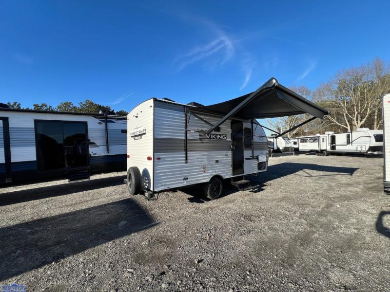 New 2025 Forest River RV Viking 3K Series 17BH Travel Trailer at Camp ...