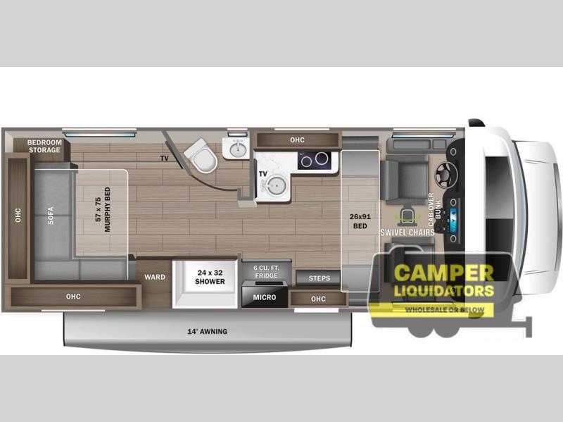 New 2023 Jayco Melbourne Prestige 24NP Motor Home Class C - Diesel at ...