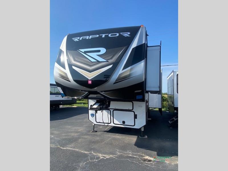 Used 2023 Keystone RV Raptor 362 Toy Hauler Fifth Wheel at Campers Inn ...