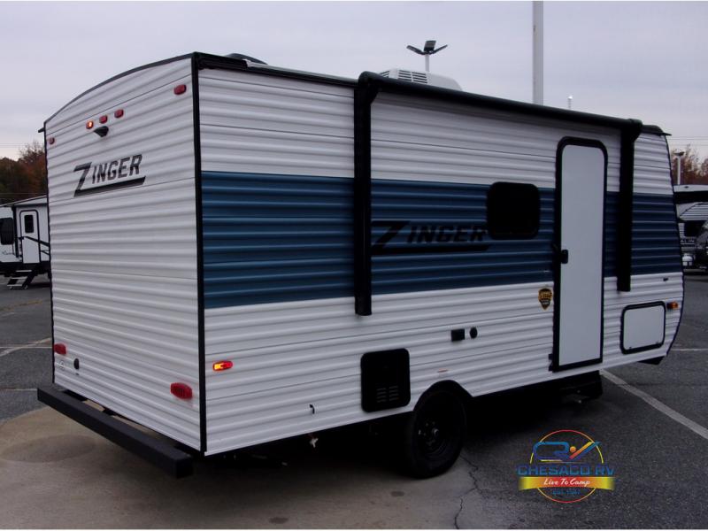 New 2024 CrossRoads RV Zinger Lite 18BH Travel Trailer at Chesaco RV ...