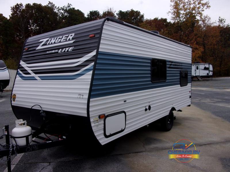 New 2024 CrossRoads RV Zinger Lite 18BH Travel Trailer at Chesaco RV ...