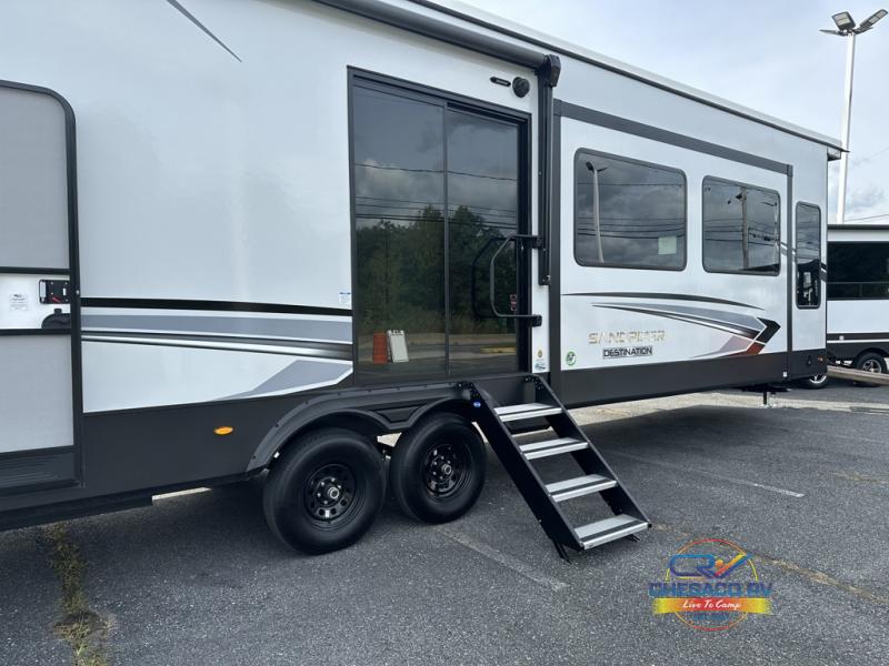 New 2024 Forest River RV Sandpiper 399LOFT Destination Trailer at ...