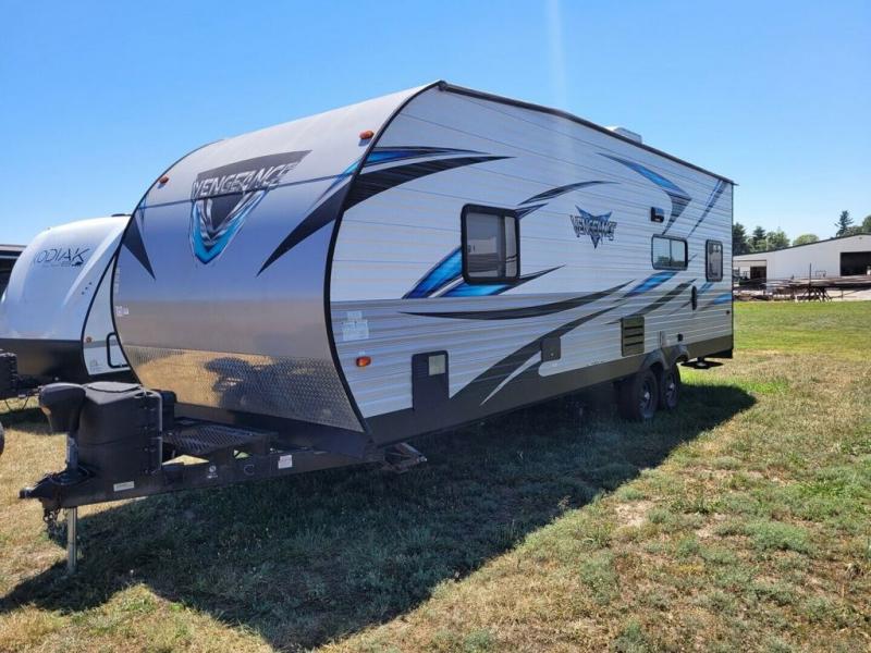 Used 2018 Forest River RV Vengeance Rogue 25V Toy Hauler Travel Trailer ...
