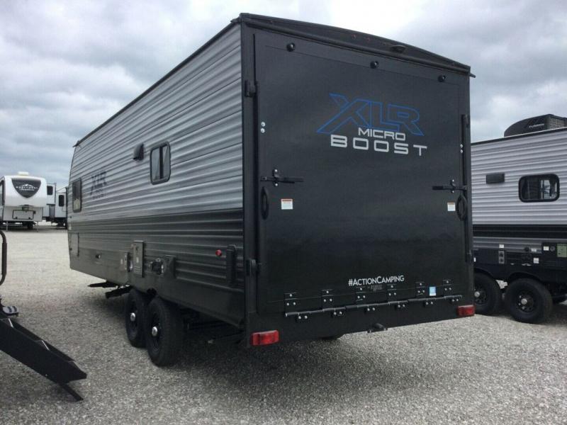 New 2023 Forest River RV XLR Micro Boost 19XLRE Toy Hauler Travel ...