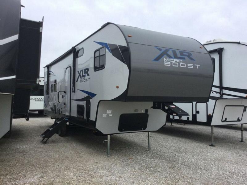 New 2023 Forest River RV XLR Micro Boost 301XLRE Toy Hauler Fifth Wheel ...