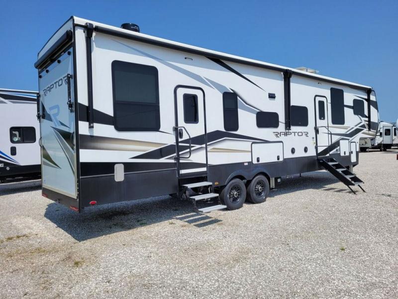 Used 2023 Keystone RV Raptor 362 Toy Hauler Fifth Wheel at Colaw RV ...