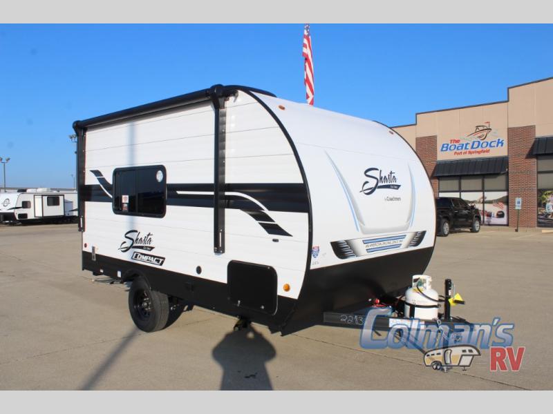 New 2025 Shasta RVs Compact 16BH Travel Trailer at Colman's RV ...