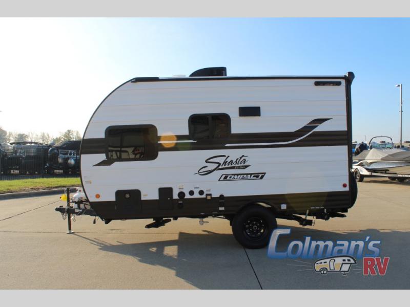 New 2025 Shasta RVs Compact 16BH Travel Trailer at Colman's RV ...