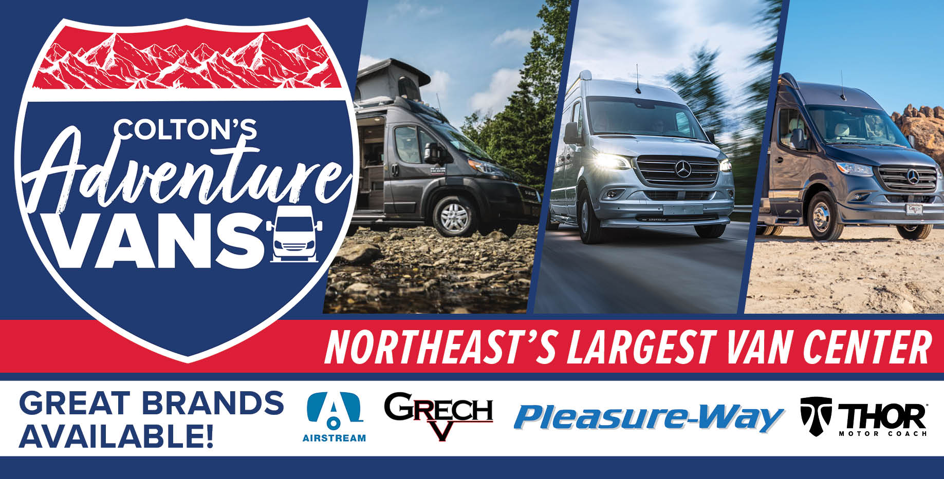 Class B Motorhomes For Sale in New York and Pennsylvania | Colton RV
