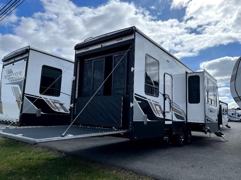 New 2024 Keystone RV Raptor Carbon Series 358 Toy Hauler Fifth Wheel at ...